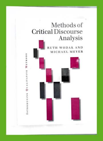 Methods of Critical Discourse Analysis - Wodak Ruth & Meyer Michael ...