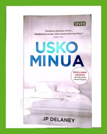Usko minua - Delaney JP | Antikvariaatti Lukuhetki
