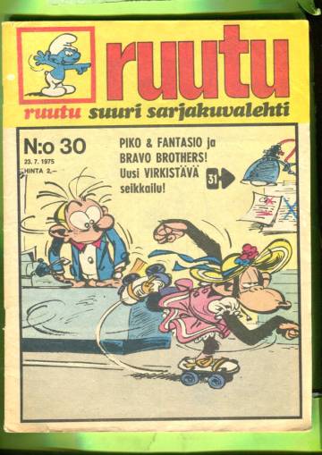 Ruutu 30/75 - Useita tekijöitä | Antikvariaatti Lukuhetki