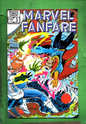 Marvel Fanfare Vol. 1 #5 Nov 82 - Claremont Chris | Antikvariaatti ...